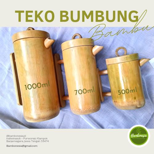Jual Teko Bambu Teapot Pitcher Unik Bumbung Bambu Foodgrade - 700ml ...
