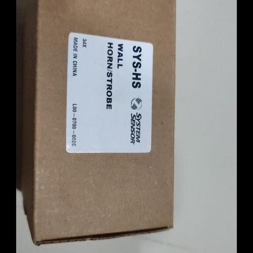 Jual Horn Strobe System Sensor Notifier SYS-HS - Jakarta Selatan ...