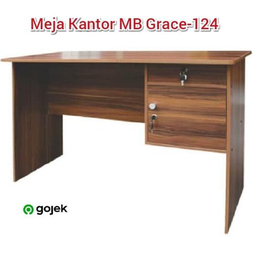 Jual Meja Kantor Meja Tulis Meja Kerja ORIGINAL Grace-124 Murah Bagus ...