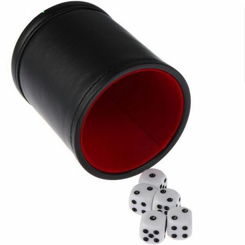 Jual kocokan dadu bahan kulit bonus 5 buah dadu - Jakarta Barat ...