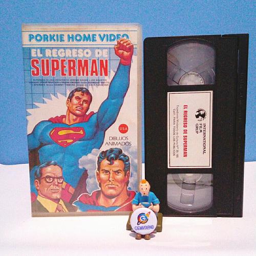 Jual VHS El Regreso De Superman - Kota Bekasi - Gemkoland | Tokopedia