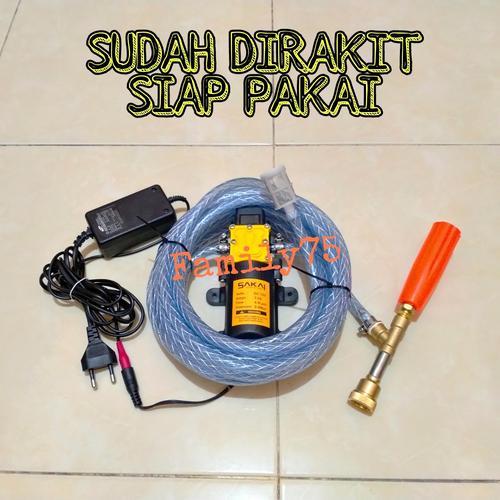 Jual Alat steam motor cuci ac Pompa dc 12 volt Mesin setim stim cuci ...