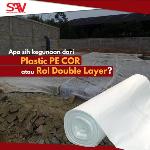 Jual Plastik Cor 08 ( plastik PE Cor / Rol Double Layer ) plastik ...