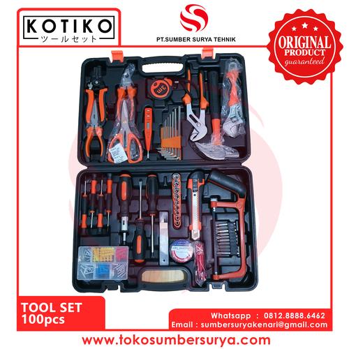 Jual Toolset Toolbox Toolkit Tool Set Tool Box Tool Kit Mekanik Tools ...