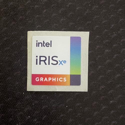 Jual Sticker stiker logo intel IRIS Xe ori - Kota Banjarmasin - Alpha ...