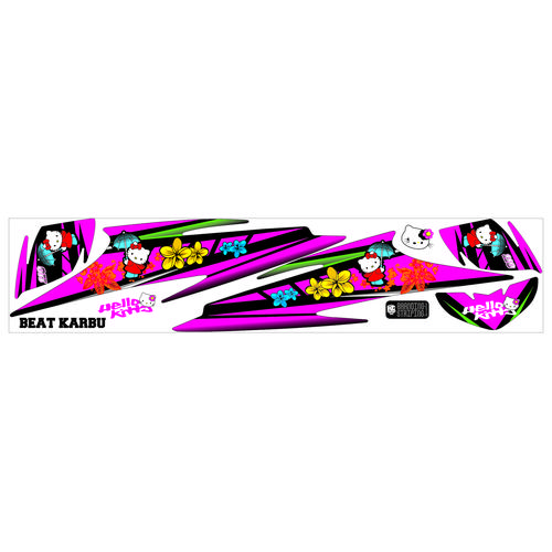 Jual Striping sticker HONDA BEAT KARBU honda beat carbu - 03 - Kota ...