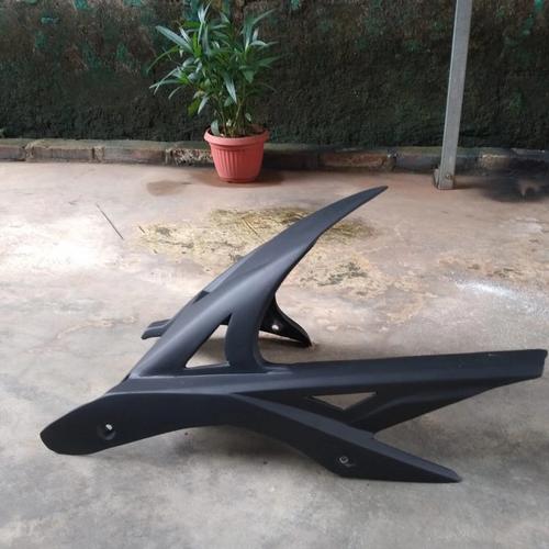Jual cover arm hugger spakbor belakang r25 old mt 25 - hitam doff ...