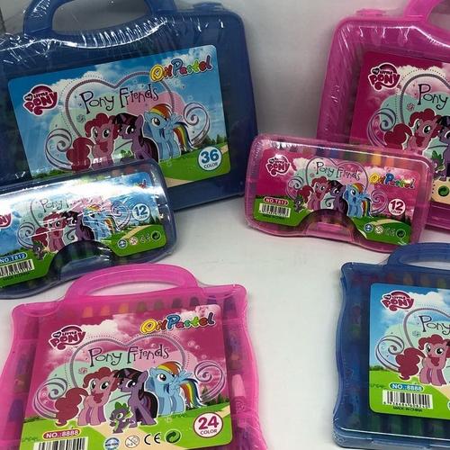 Jual crayon set isi 36 oil pastel little pony pencil warna 36 warna ...