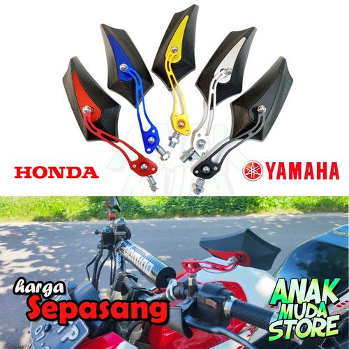 Jual Spion Tomok Batman Betman Variasi Dua Warna CNC Satria FU Vixion ...