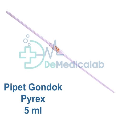 Jual Pipet Gondok Volumetrik / Volumetric Pipette Pyrex 5 ml - Jakarta ...