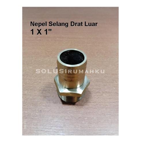 Jual Nepple Selang Air Drat Luar 1" Selang 1" Nipple Nipel Nepel Selang ...