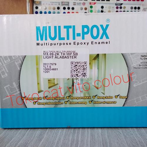 Jual multipox mx99 light alabaster 2k cat lantai propan - Jakarta Barat ...