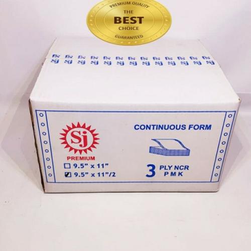 Jual kertas continuous form 3 ply 9.5X11..SJ PREMIUM - Jakarta Barat ...