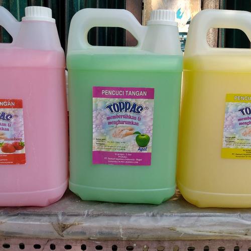 Jual sabun cuci tangan toppas 5 liter - Jakarta Selatan - toko Irwan ...
