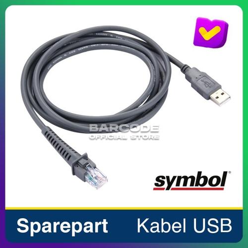 Jual KABEL USB BARCODE SCANNER SYMBOL LS-2208 LS-1203 DS-9208 LI-2208 ...