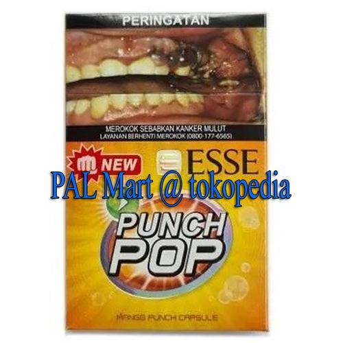 Jual rokok Rokok ESSE PUNCH POP 16 batang - Mango Capsule Kuning Mangga ...