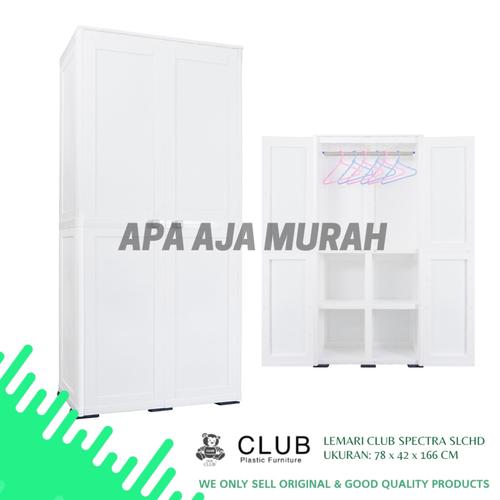 Jual LEMARI PAKAIAN PLASTIK GANTUNG JUMBO CLUB SPECTRA LARGE SLCHD ...
