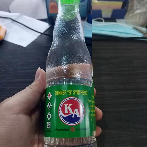 Jual Thinner Cairan Pengencer Cat Thiner Tinner Tiner Botol KA 400ml ...