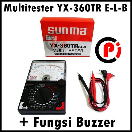 Jual SUNMA Multimeter Multitester AVOmeter Analog YX-360TR ELB Multi ...