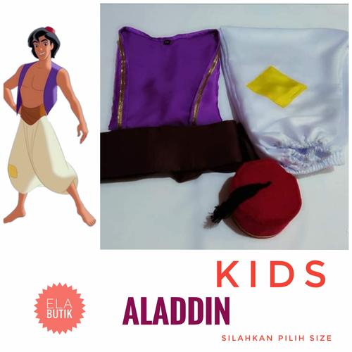 Jual aladdin-genie- kostum aladdin- anak- arabian-kostum ulang tahun ...