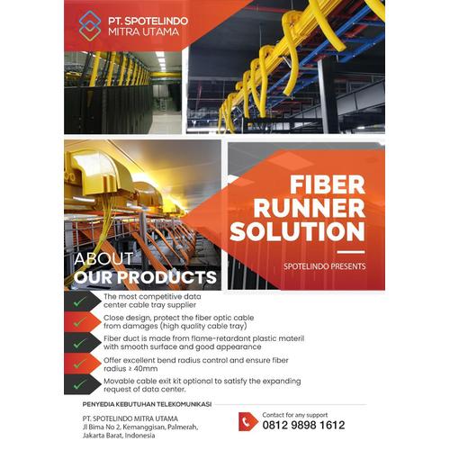 Jual Fiber Runner / Cable duct Fiber Optic For Data Center - Spotlink ...