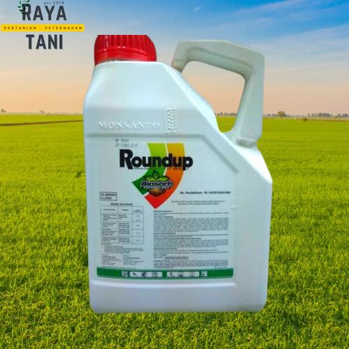 Jual Racun rumput Sistemik ROUNDUP isi 4 Liter hanya utk Pulau Sumatera ...