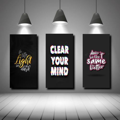 Jual Hiasan Dinding Pajangan Dinding Poster Kayu 15x30cm Quote ...