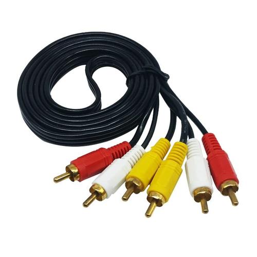 Jual Kabel RCA 3 TO RCA 3 5 Meter / Video AV/ Kabel Merah Putih Kuning ...