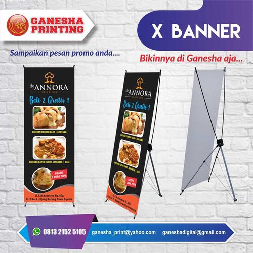 Jual X-BANNER RANGKA + BANNER - Kota Bandung - Ganesha Printing | Tokopedia