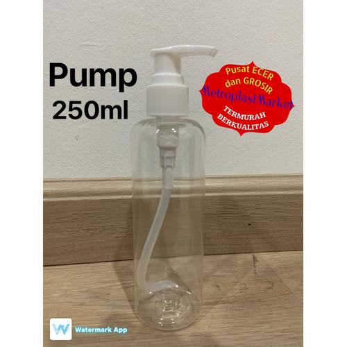 Jual botol pump 250 ml botol lotion hand soap 250ml - Jakarta Utara - MetroplastMarket | Tokopedia