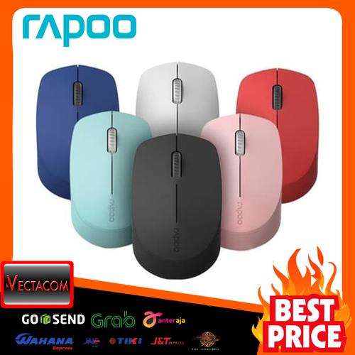 Jual Mouse Rapoo M100 Silent |Multi-mode Wireless Mouse - Merah ...