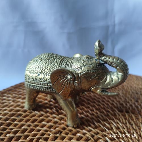 Jual patung gajah perunggu/gajah bronze/elephant bronze statue GP04 ...