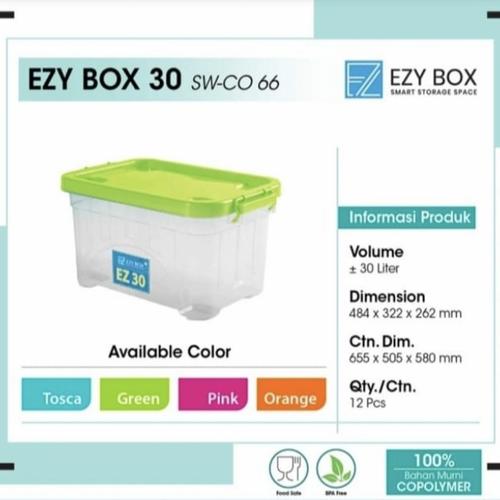Jual (GOSEND) Container Box Ezy box cb30 - container ezy box 30liter ...