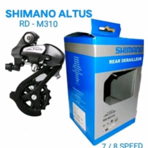 Jual Rear Derailleur RD 7 / 8 Speed Shimano Altus M310 7 8 SP ORIGINAL - Kota Tangerang - KJB ...
