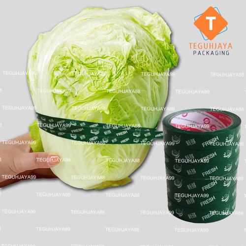 Jual Lakban Isolasi Selotip Fresh Vegetable Daging Sayur Star Daimaru ...