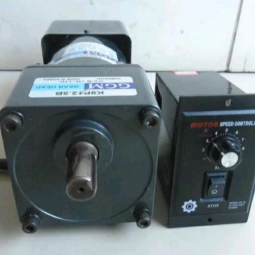 Jual Ac Motor Gearbox 220V - 90W 100Rpm Ratio 1 vs 12.5 - Speed Control ...