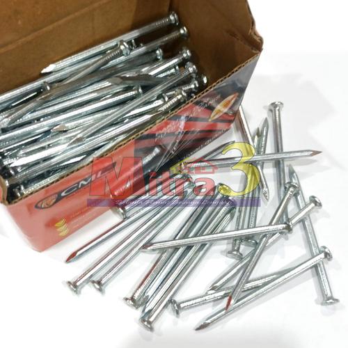 Jual Paku Beton Tembok PUTIH / Paku Besi Baja Galvanis 2,5 3 4 5 7,5 10 ...