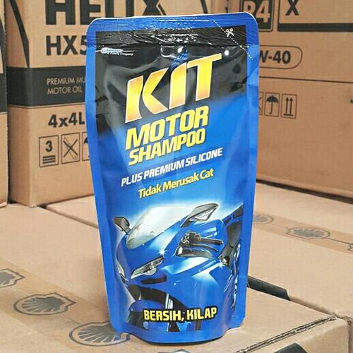 Jual SABUN CUCI MOTOR KIT MOTOR SHAMPOO WITH PREMIUM SILICONE 200 ML ...