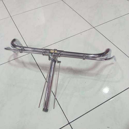Jual Setang ojek sepeda besar handlebar ontel 28 , stang stir onthel ...