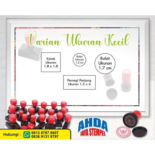Jual Stempel - Hitam, Kecil - Jakarta Selatan - AHDA Jaya Stempel ...