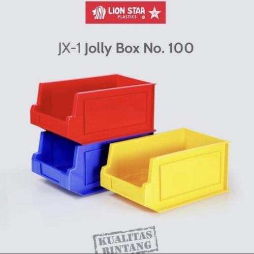 Jual JOLLY BOX PLASTIK NO.100 / KOTAK KARTON SUSUN LION STAR - Kota ...
