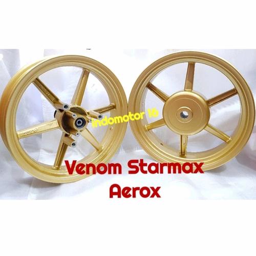 Jual VELG ROSSI VENOM STARMAX AEROX GOLD - Kota Surabaya - indomotor 16 ...