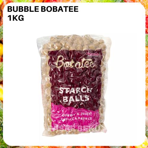 Jual Boba Bobatee 1kg Mentah Siap Masak Topping Bubble Drink Frozenfood ...