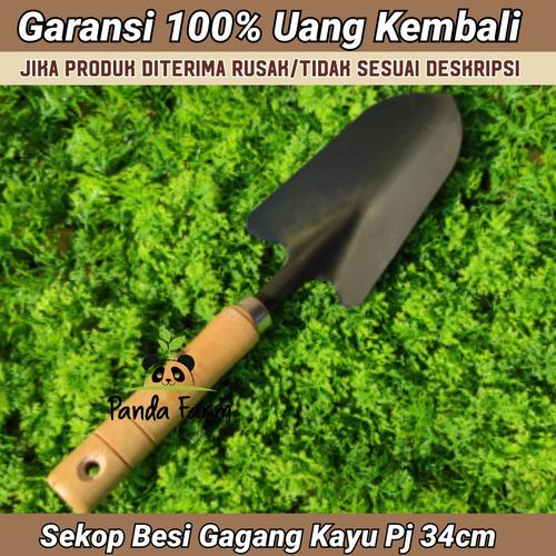 Jual Sekop Besi 34 cm Gagang Kayu Tebal Kokoh Berkualitas - Kota ...