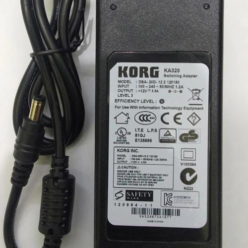 Jual Adaptor Keyboard KORG PA50 PA50SD New Korg Adapter Keyboard KA320 ...