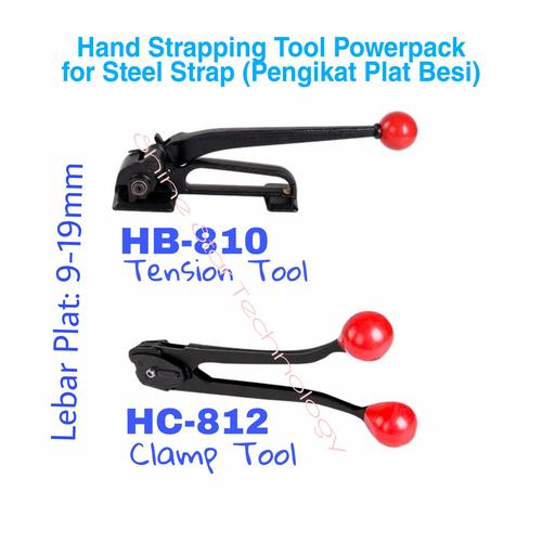 Jual Hand Strapping Tool for Steel Strap (Pengikat Plat Besi) HB-810 HC ...