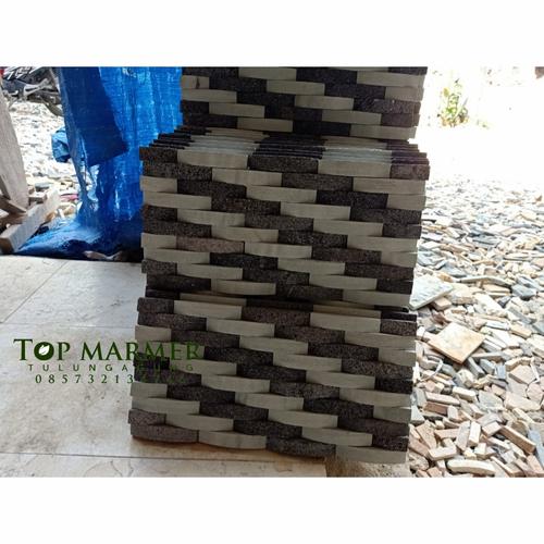 Jual Wall Cladding Batu Alam Asli - Kab. Tulungagung - Top Marmer ...