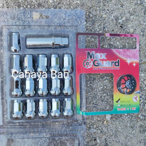 Jual Mur baut roda max guard 1,5 chrome - Kab. Bekasi - Cahaya ban ...