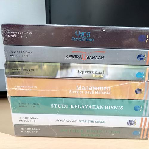 Jual Modul UT Pengantar Statistik Sosial - Kab. Kutai Kartanegara - k ...