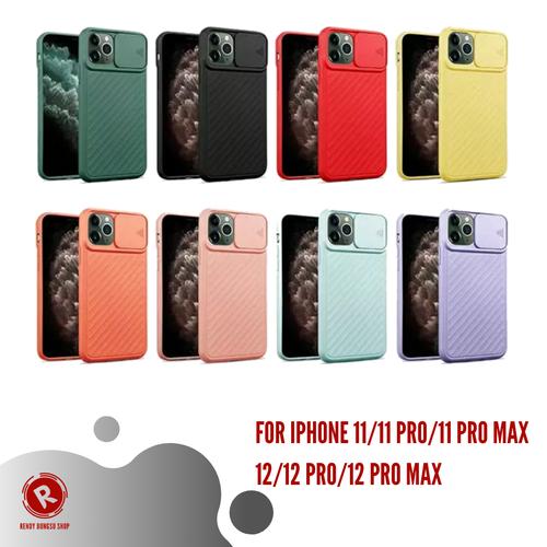 Promo IPHONE 11 11 PRO 12 12 PRO 12 PRO MAX Soft Case Camera Slide ...